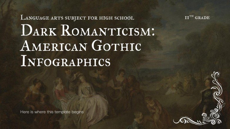 Dark Romanticism: American Gothic Infographics