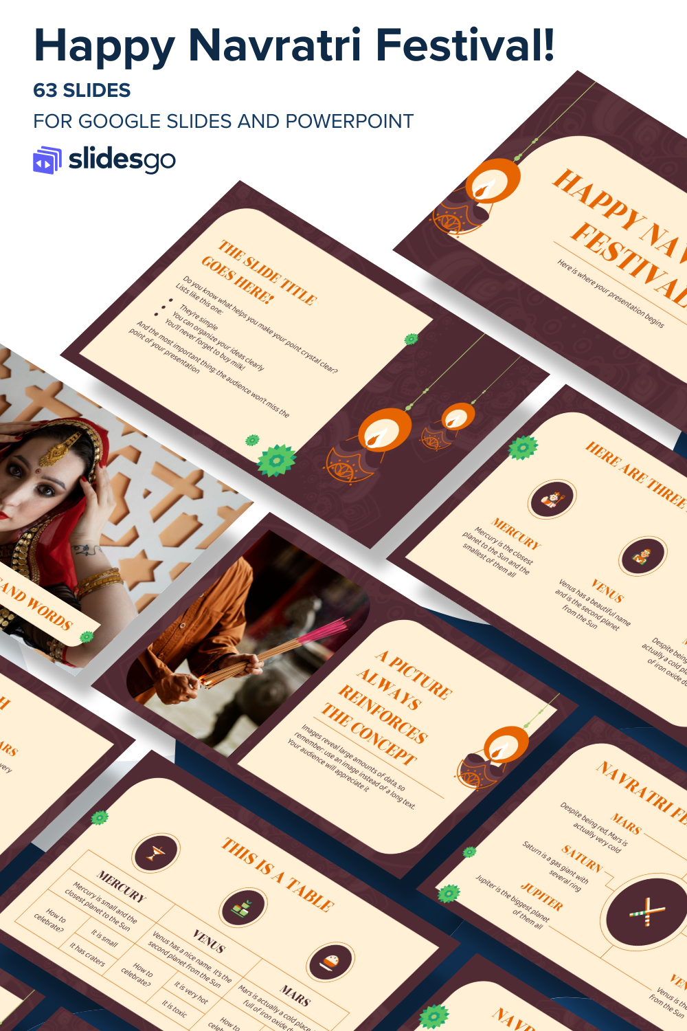 Happy Navratri Festival! | Google Slides & PowerPoint