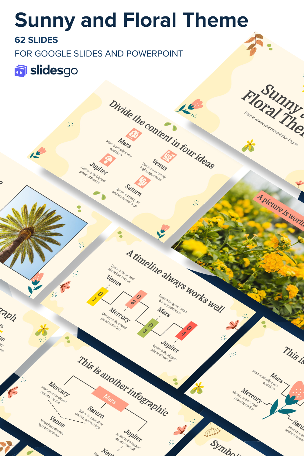 Sunny and Floral Theme | Google Slides & PowerPoint