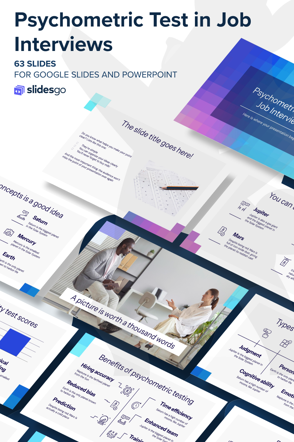 Psychometric Test in Job Interviews | Google Slides & PPT