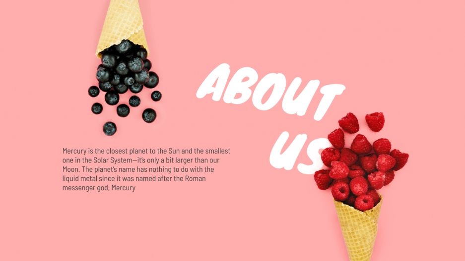 Vegan Ice Cream Company Google Slides and PowerPoint Template