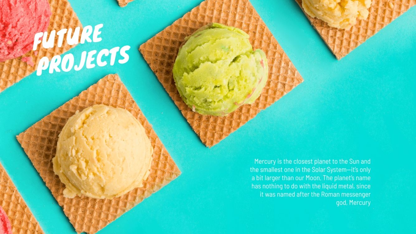 Vegan Ice Cream Company Google Slides and PowerPoint Template