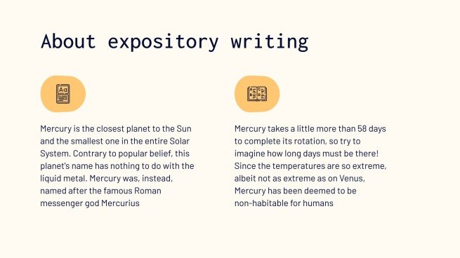 Expository Writing - Language Arts | Google Slides & PPT