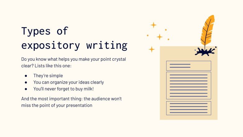 Expository Writing - Language Arts | Google Slides & PPT