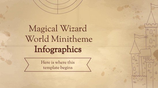 Magical Wizard World Minitheme Infographics | Google Slides