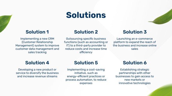 Photovoltaic Panels Installation Project Proposal