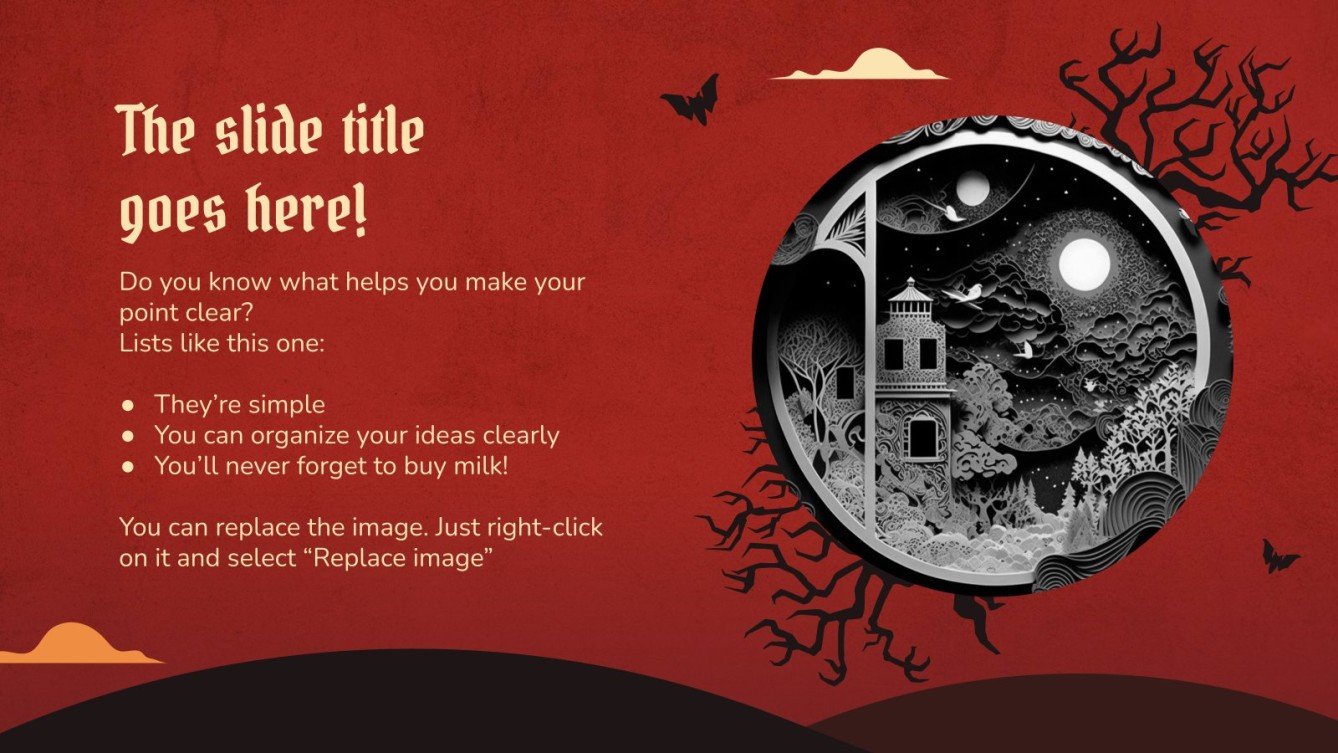 Haunted Castle Minitheme | Google Slides & PowerPoint