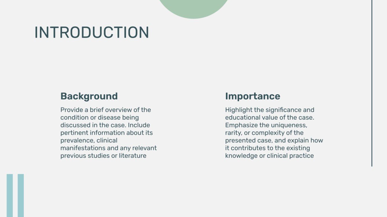 Estudo de caso de fisioterapia | Google Slides e PowerPoint