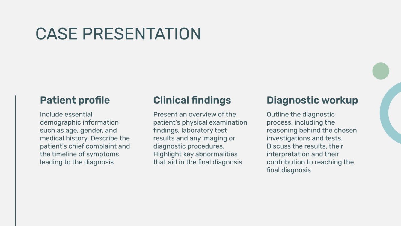 Estudo de caso de fisioterapia | Google Slides e PowerPoint