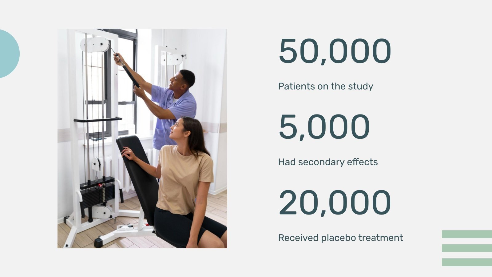 Estudo de caso de fisioterapia | Google Slides e PowerPoint