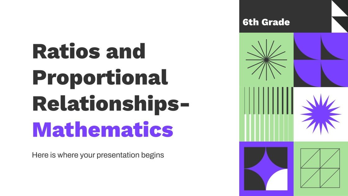Ratios and Proportional Relationships - Mathematics