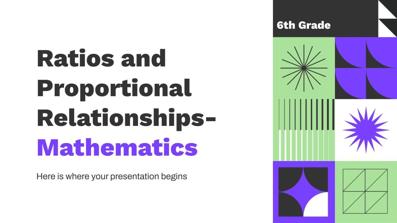 Ratios and Proportional Relationships - Mathematics
