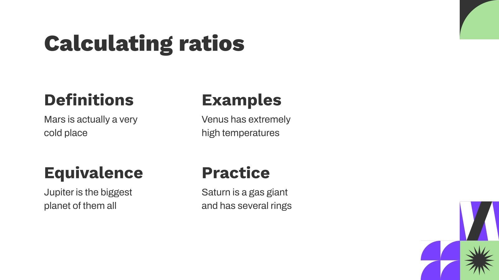 Ratios and Proportional Relationships - Mathematics