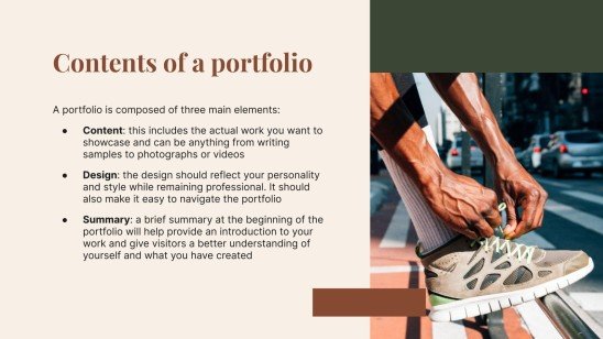 Handcrafted Shoes Portfolio | Google Slides & PowerPoint