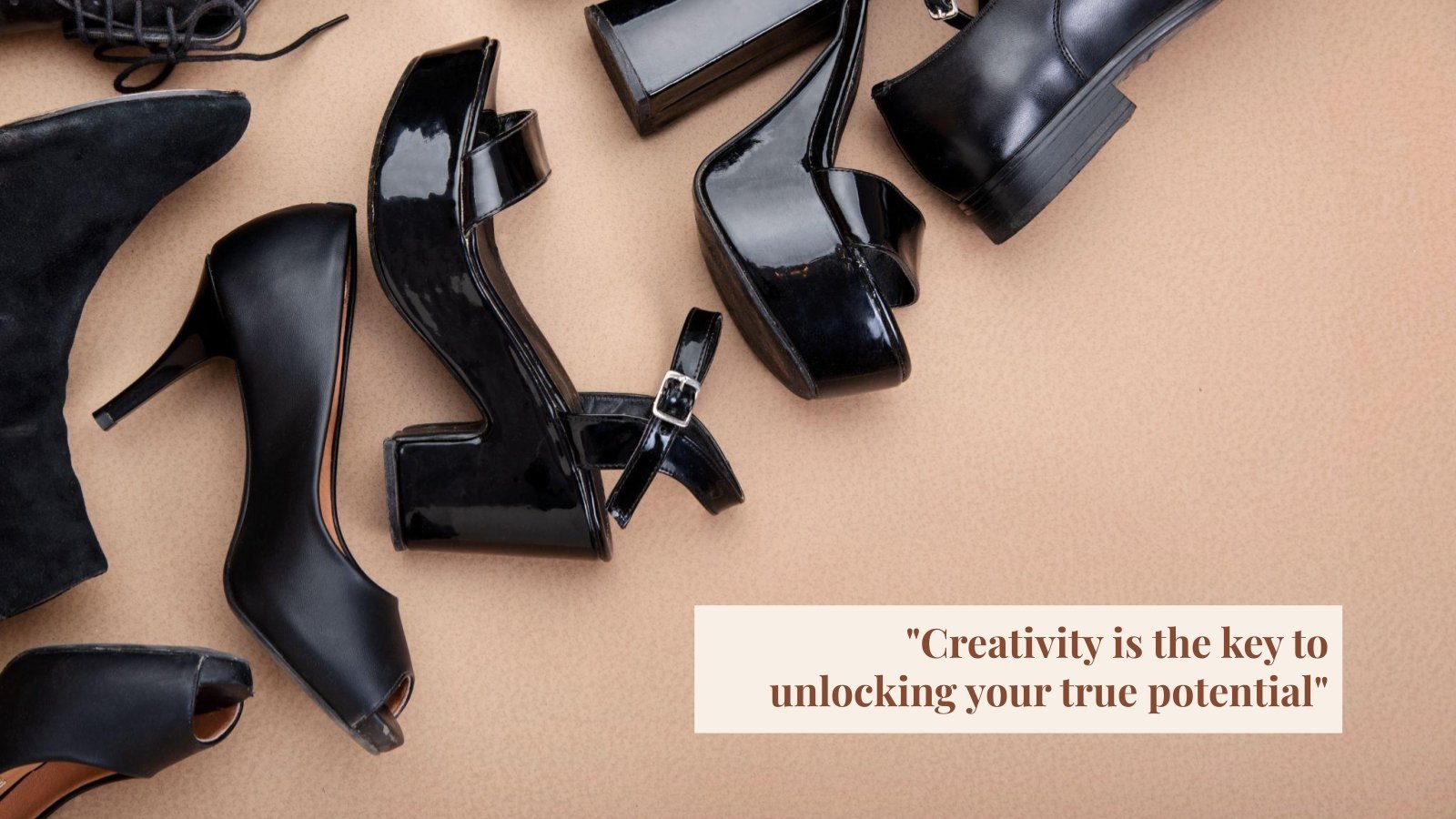 Handcrafted Shoes Portfolio | Google Slides & PowerPoint