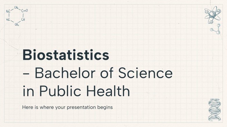 Biostatistics - Bachelor of Science in Public Health