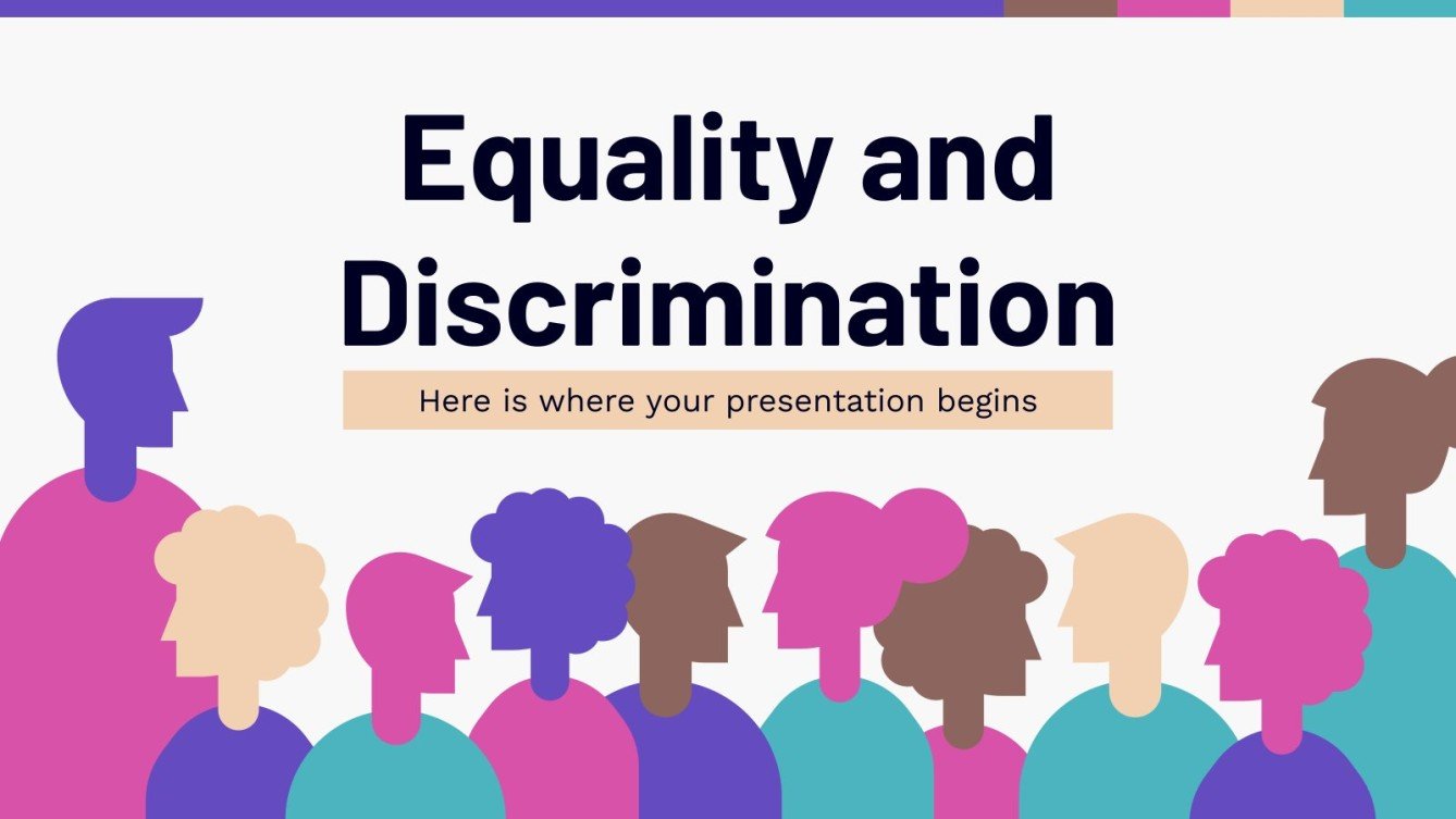 Equality and Discrimination | Google Slides & PPT