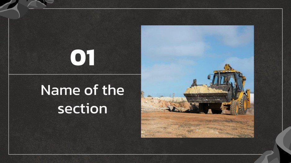 Mining Industry Company Profile | Google Slides and PPT