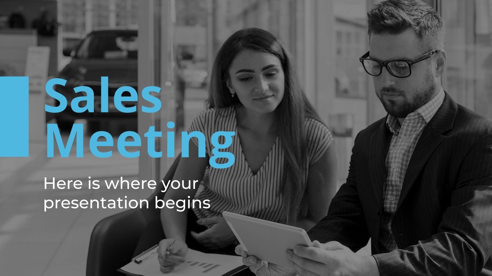 Sales Meeting Google Slides theme & PowerPoint template
