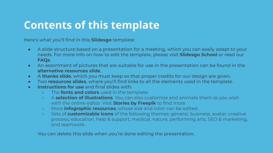 Sales Meeting Google Slides theme & PowerPoint template