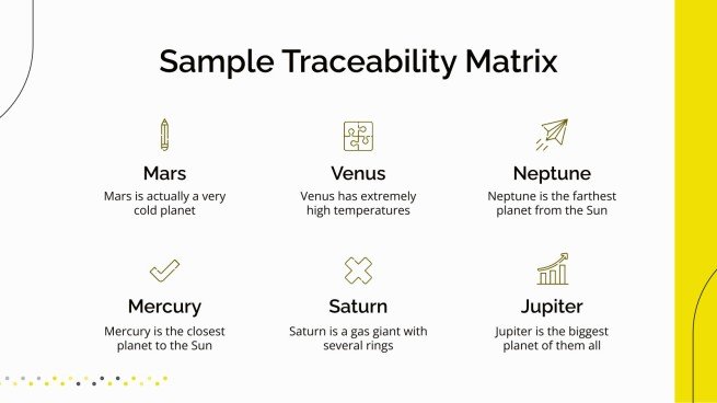 Traceability Matrix | Google Slides and PPT
