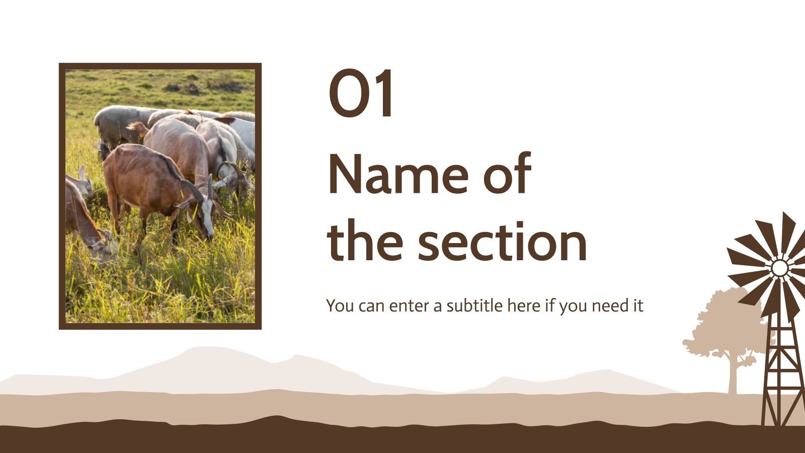 Types of Goat Breeds | Google Slides and PPT