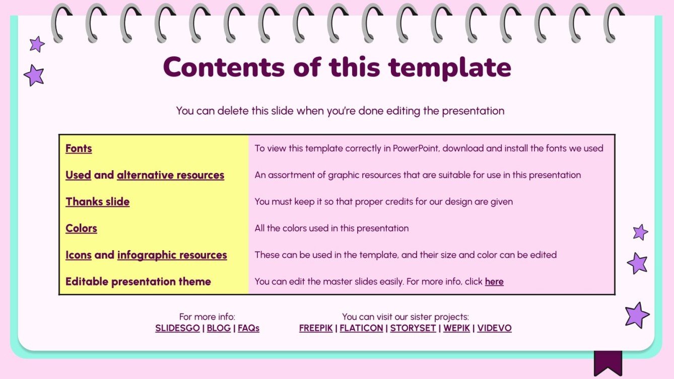 Happy Pastel Binder | Google Slides and PowerPoint