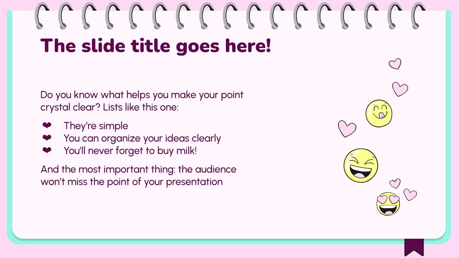 Happy Pastel Binder | Google Slides and PowerPoint