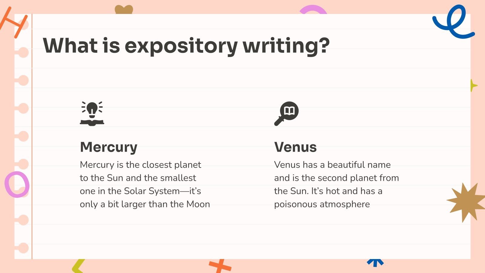 Expository Writing - 7th grade | Google Slides & PPT