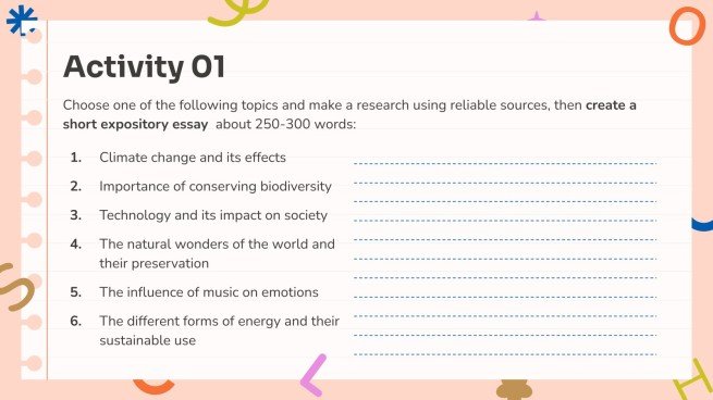 Expository Writing - 7th grade | Google Slides & PPT