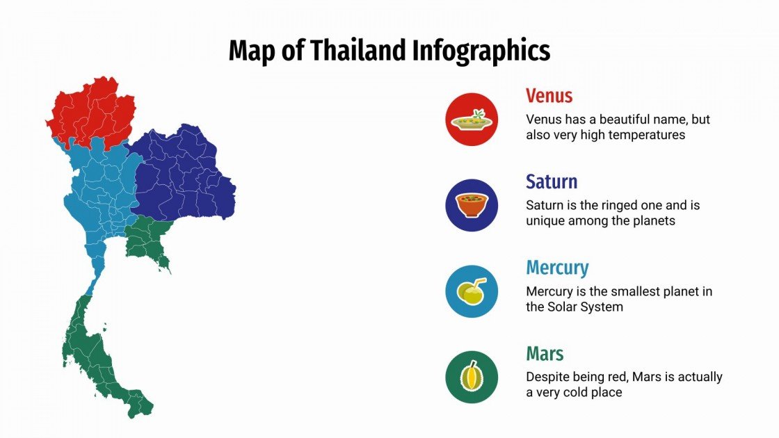 Map of Thailand Infographics | Google Slides & PPT template