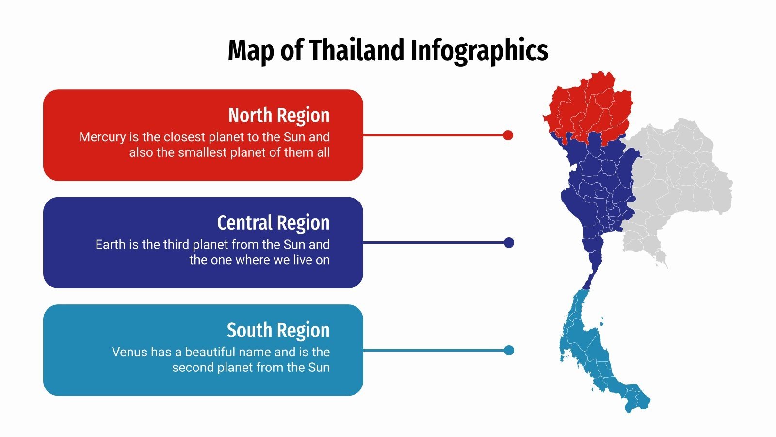 Map of Thailand Infographics | Google Slides & PPT template