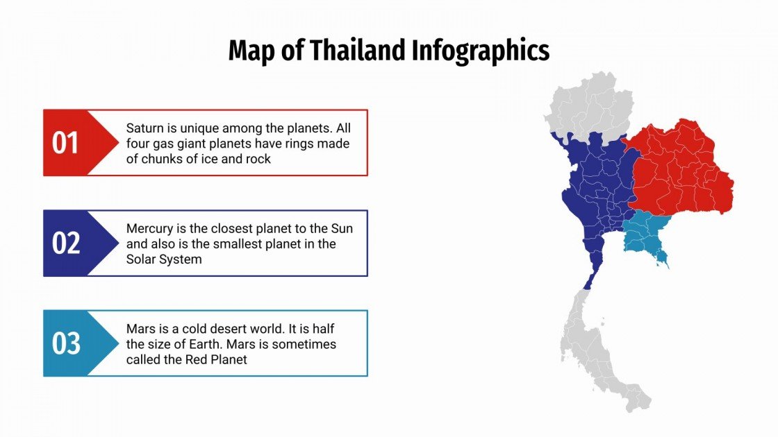 Map of Thailand Infographics | Google Slides & PPT template
