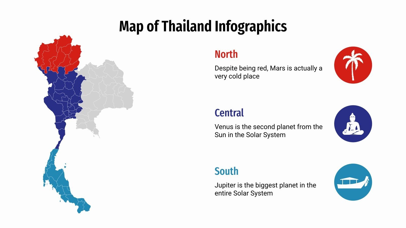 Map of Thailand Infographics | Google Slides & PPT template