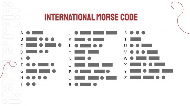 Morse Code Day | Google Slides theme & PowerPoint template
