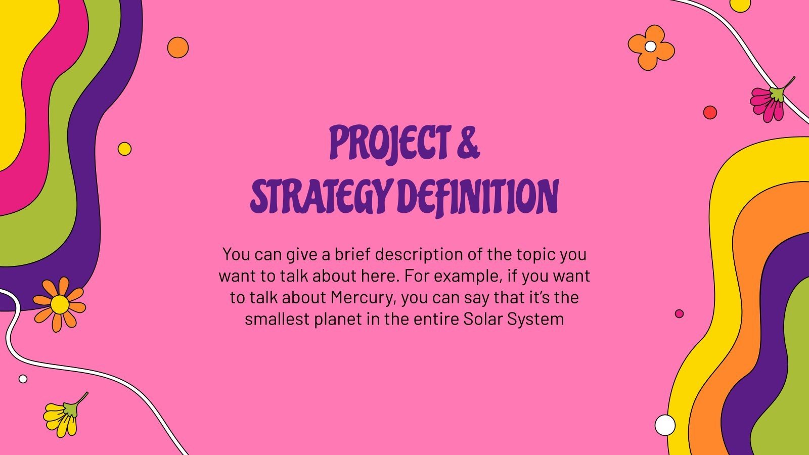 Consultoría con estética groovy | Google Slides y PowerPoint