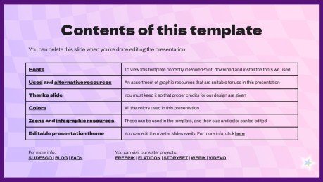 Pop Music Artist Portfolio | Google Slides & PPT