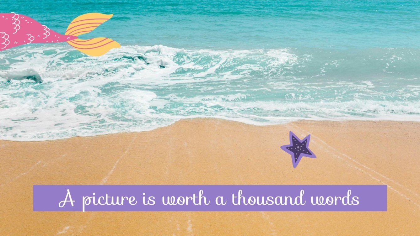 Cute Mermaid Theme | Google Slides & PowerPoint template