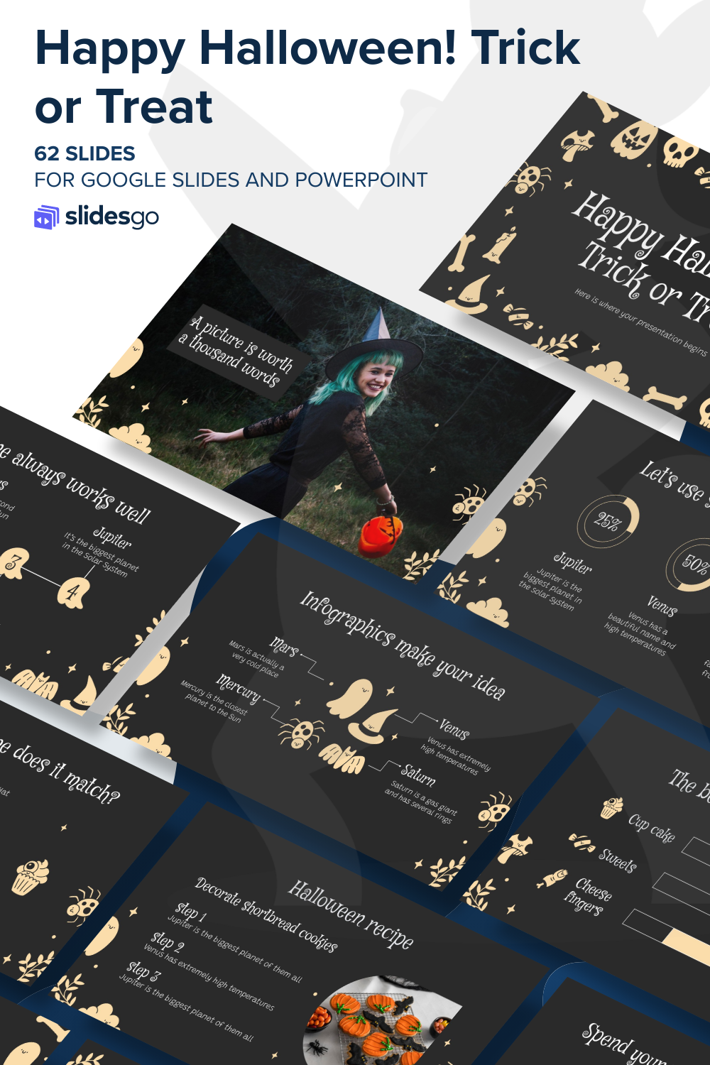 Happy Halloween! Trick or Treat | Google Slides & PPT