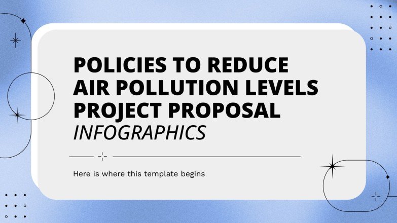Policies to Reduce Air Pollution Levels Project Infographics