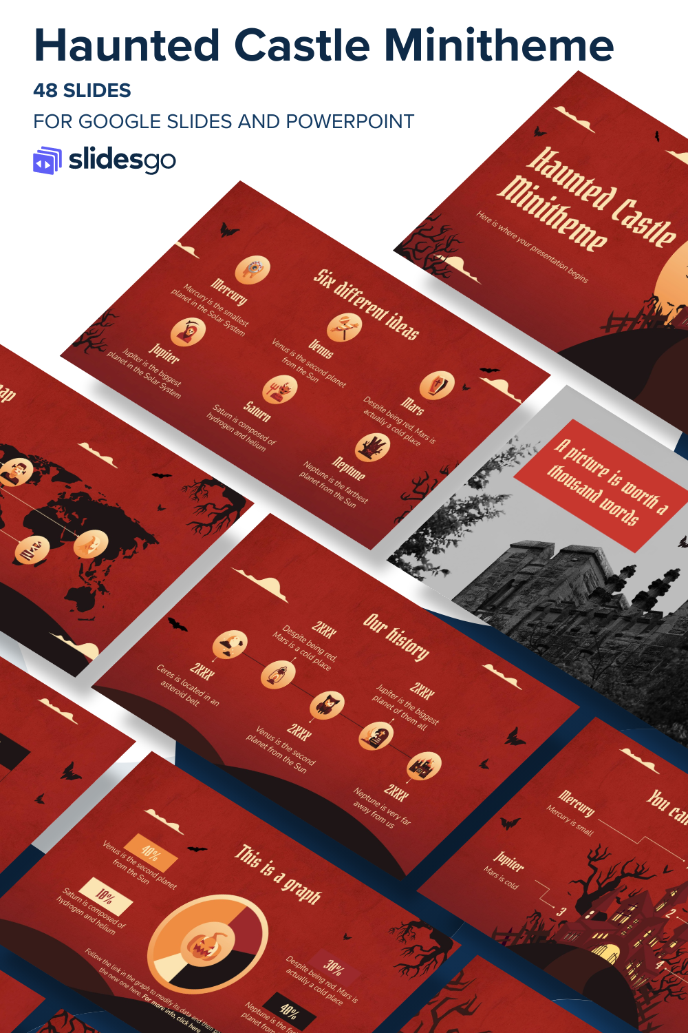 Haunted Castle Minitheme | Google Slides & PowerPoint