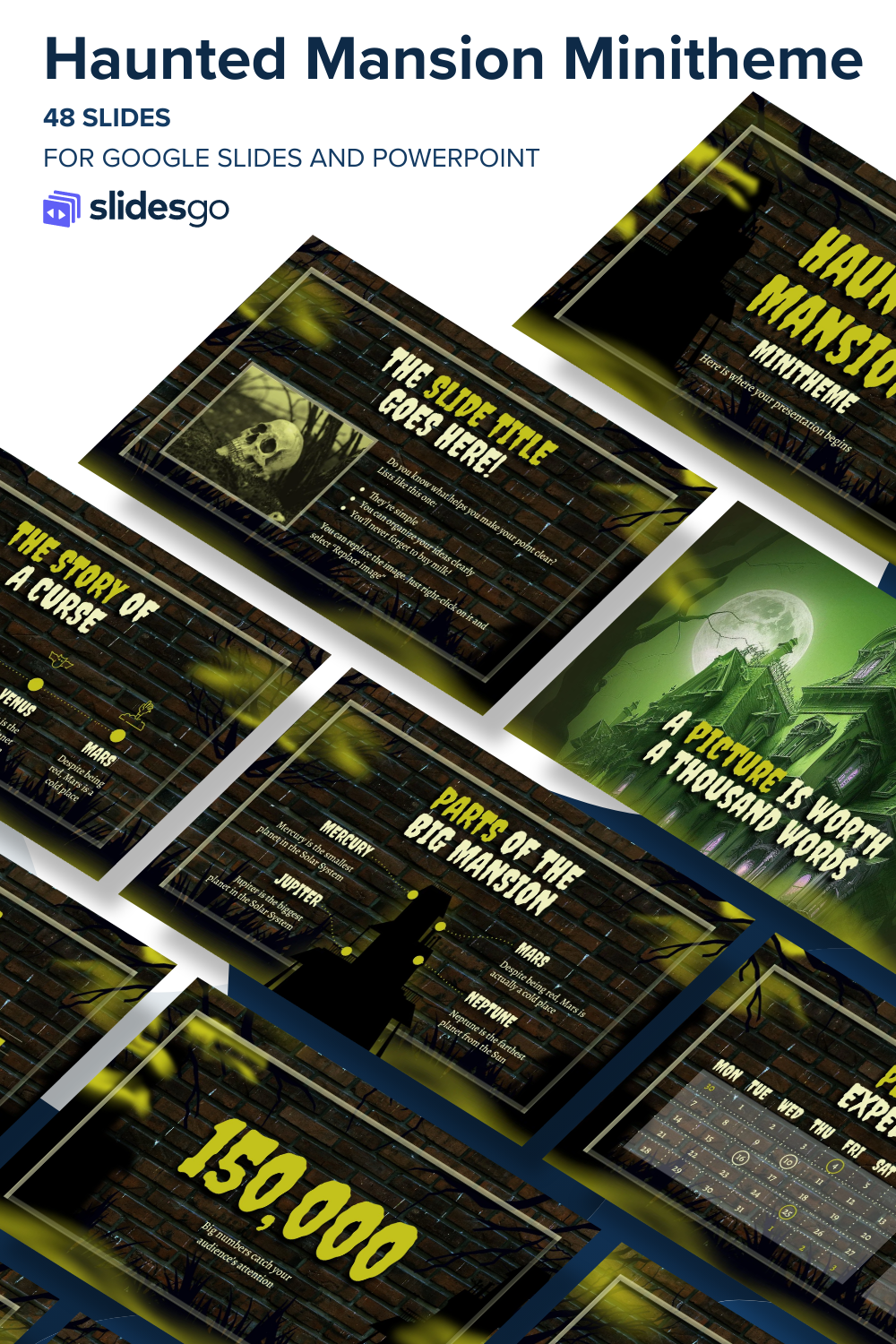 Haunted Mansion Minitheme | Google Slides & PowerPoint