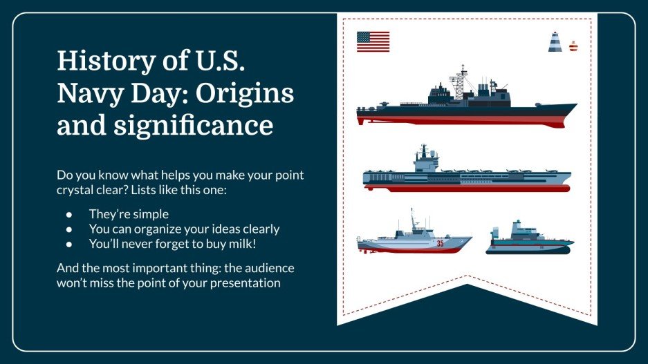 All about U.S. Navy Day | Google Slides & PowerPoint