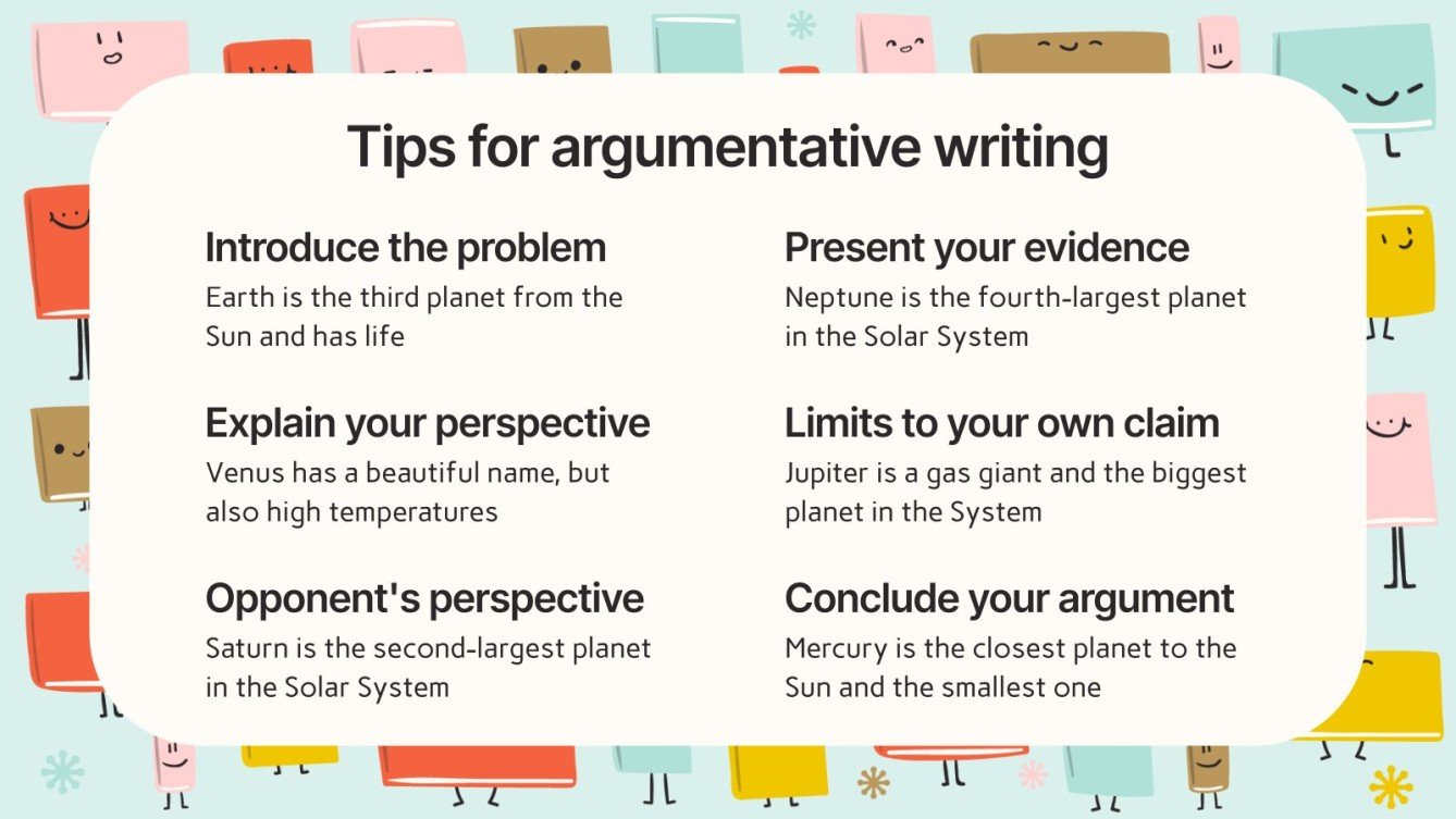 Argumentative Writing and Critical Thinking - Language Arts