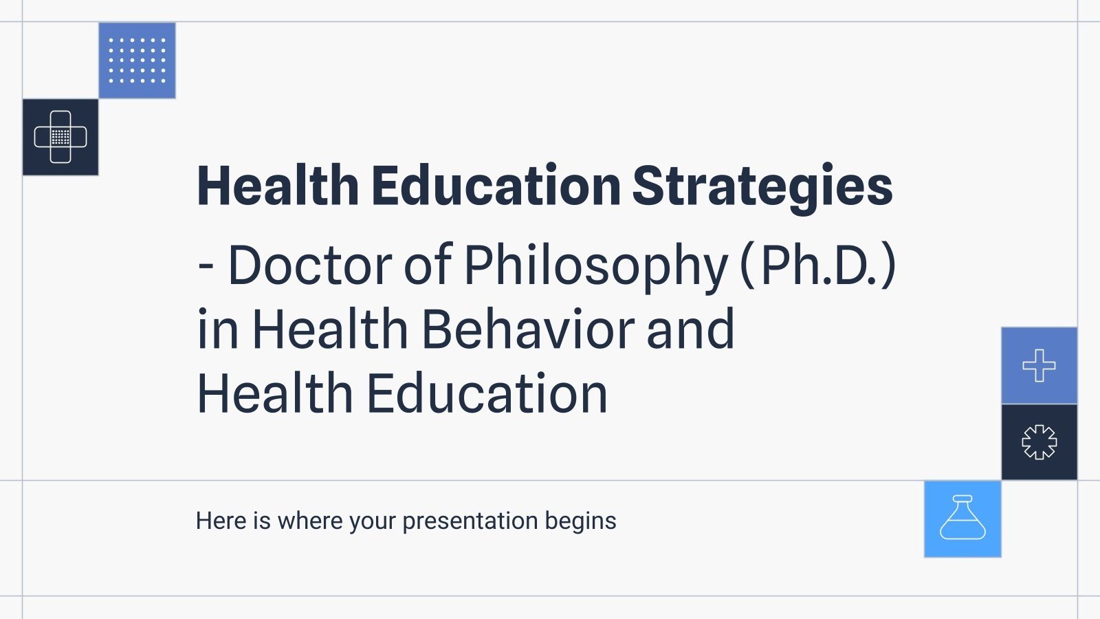 Health Education Strategies | Google Slides & PowerPoint