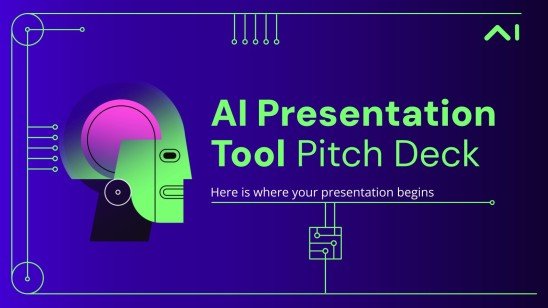 AI Presentation Tool Pitch Deck | Google Slides & PowerPoint