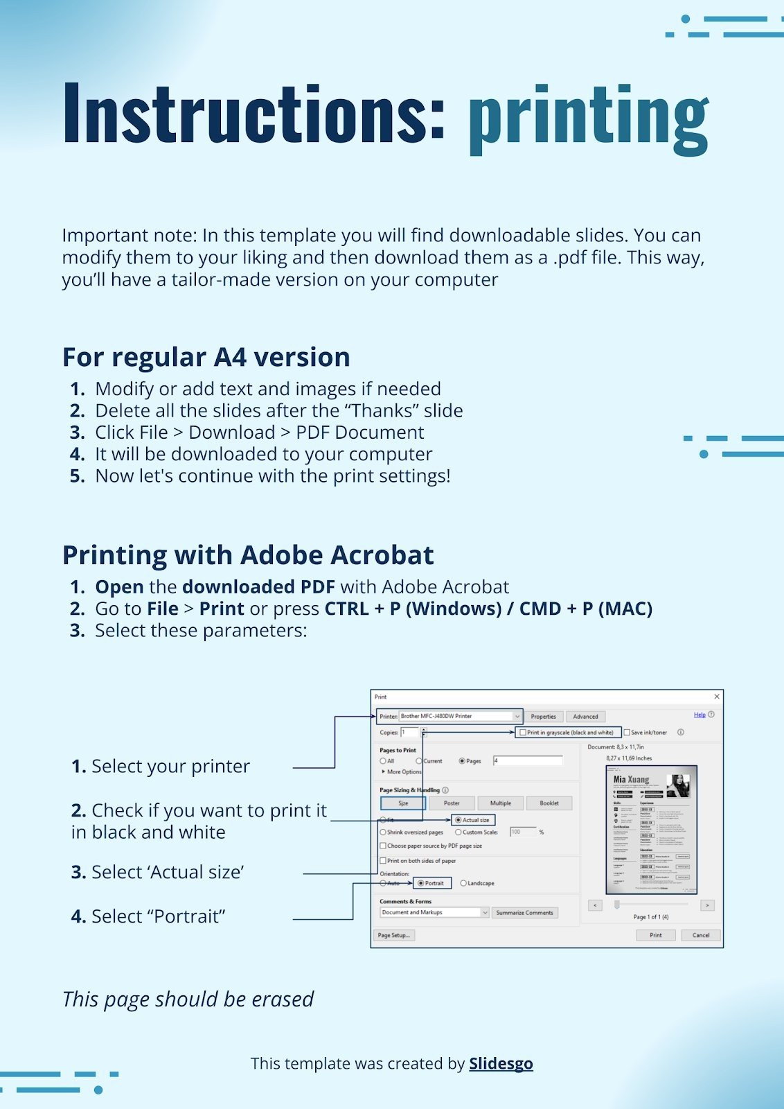 Computer Scientist CV | Google Slides & PowerPoint