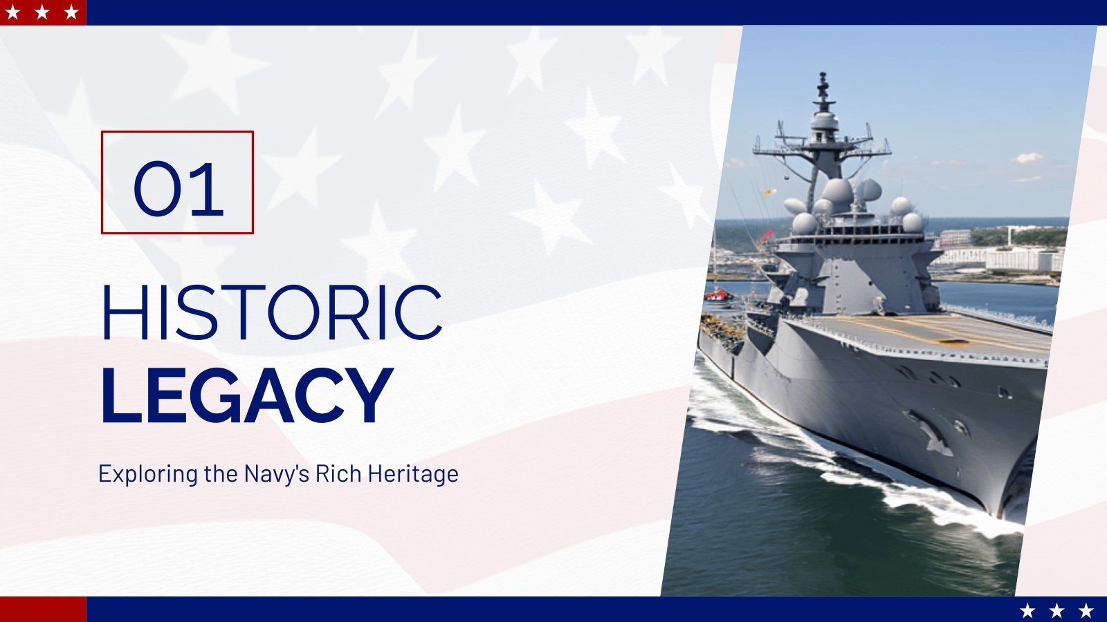 Let's Celebrate United States Navy Day | Google Slides & PPT