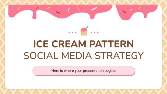 Free Google Slides & PowerPoint templates full of ice cream