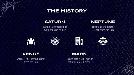 Spider Background Minitheme | Google Slides & PowerPoint template